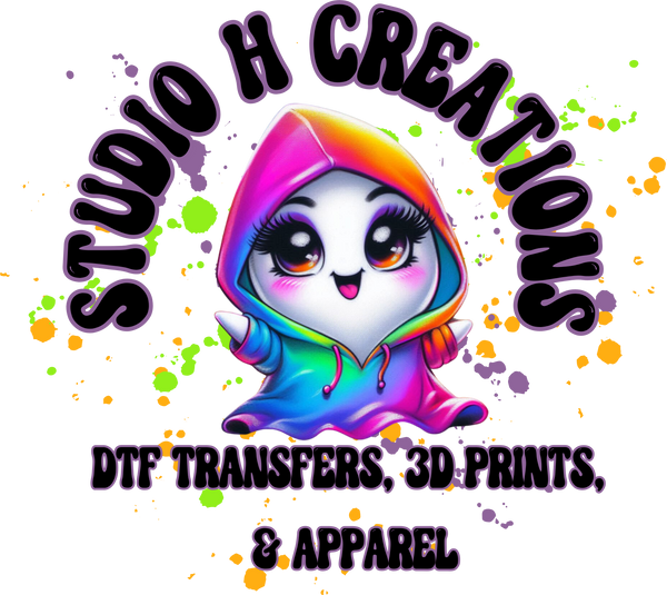 Studio H Creations DTF Transfers, 3D Printing, & Apparel